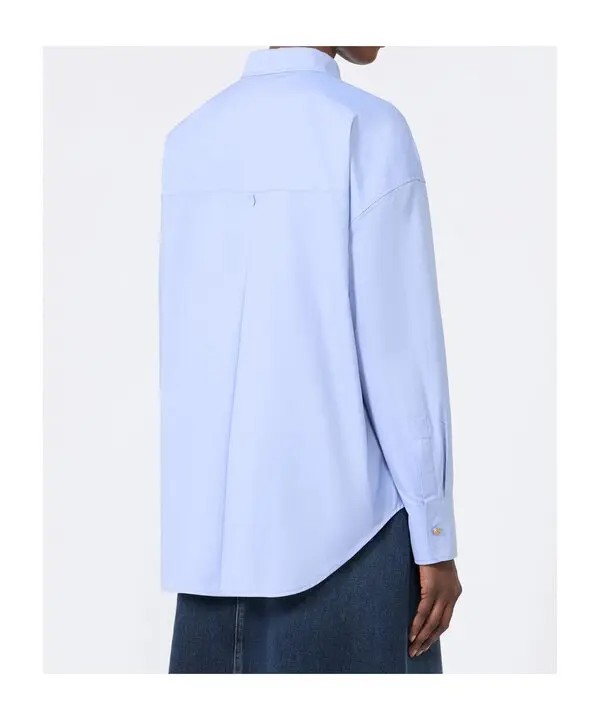 Max Mara 2629116051600 001 Azzurro Oxford - Blue