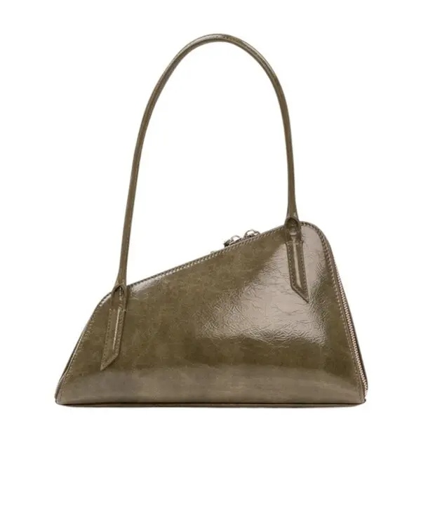 Attico Zippered Shoulder Bag
