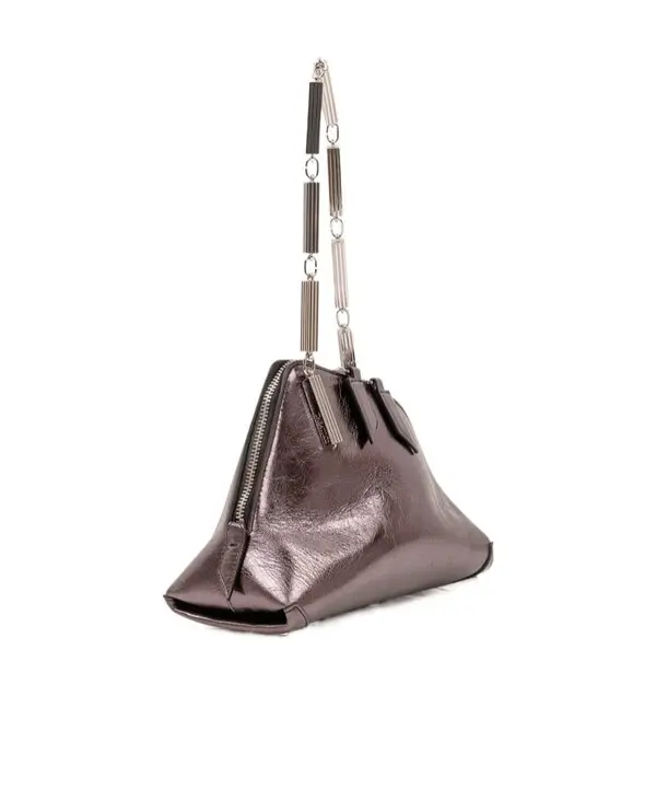 Attico Zippered Shoulder Bag