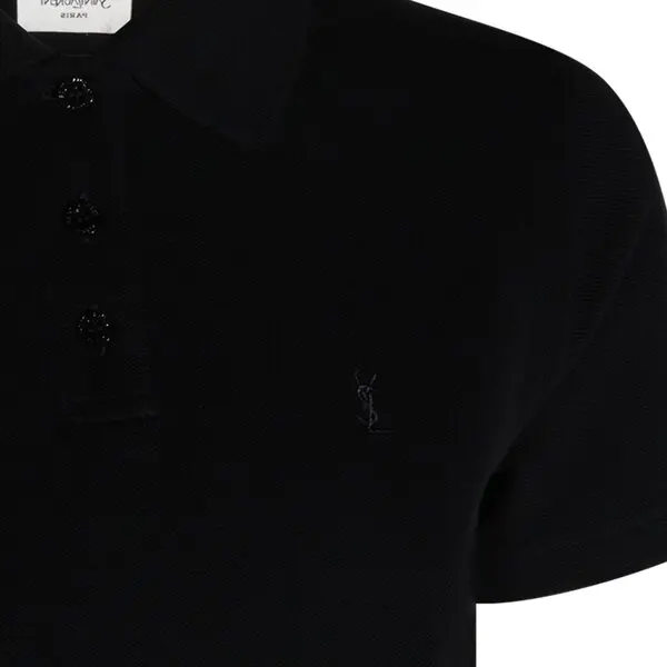 Saint Laurent Short-sleeved Polo Shirt