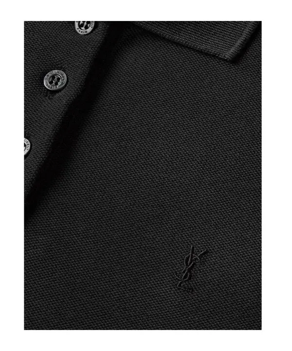 Saint Laurent Short-sleeved Polo Shirt