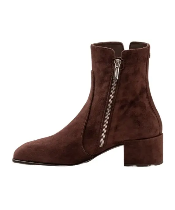 JIMMY CHOO Square-heeled Ankle Boots