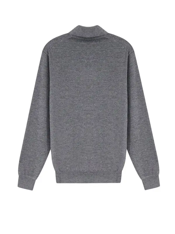 Brunello Cucinelli Long Sleeve Polo Shirt - No