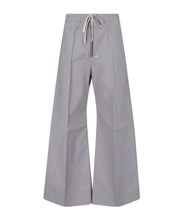 Rick Owens Drawstring Casual Pants - Gray