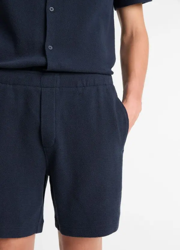 Vince Bouclé Bermuda Shorts