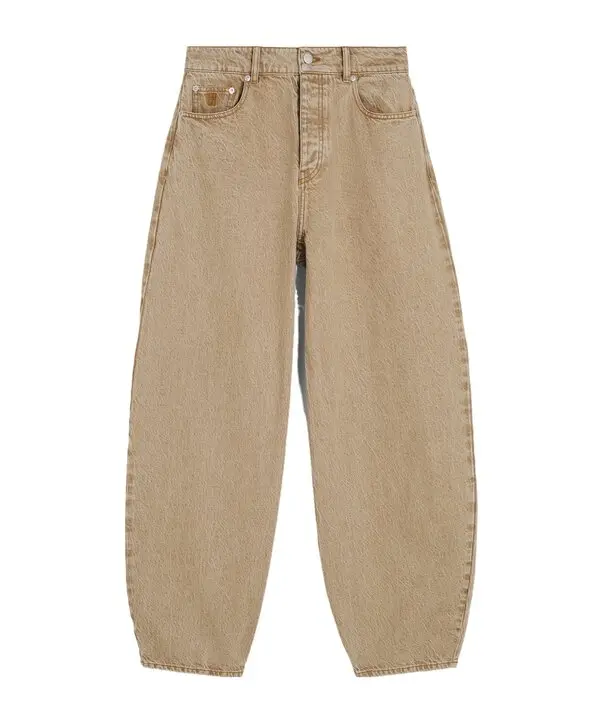 BY MALENE BIRGER Dallas Organic Cotton Jeans - Nude