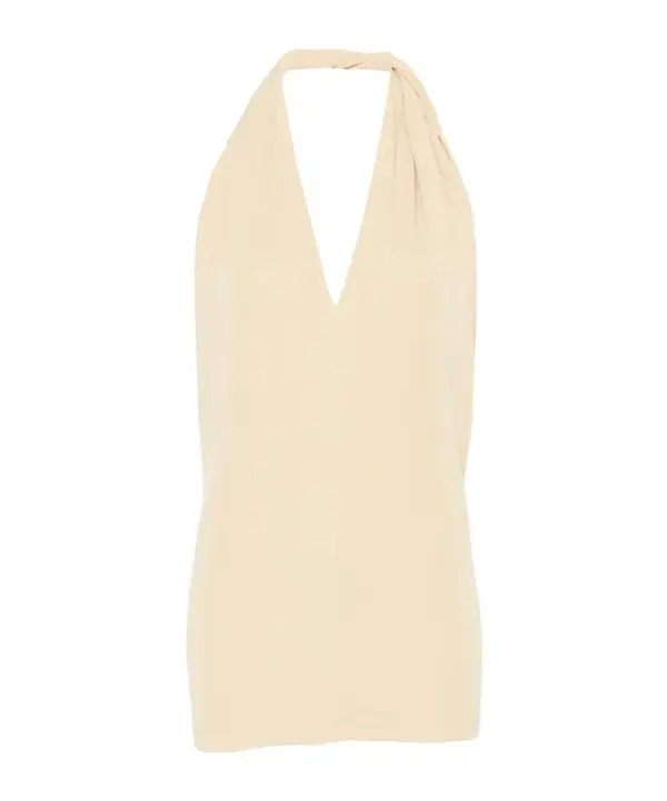 TOTEME Twisted Halterneck Top - No