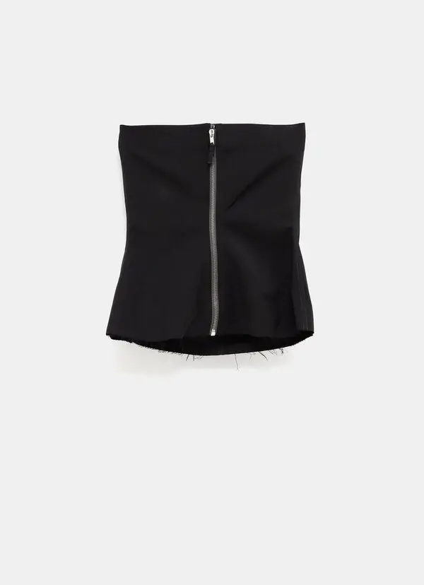 Rick Owens Top Bustier Noir