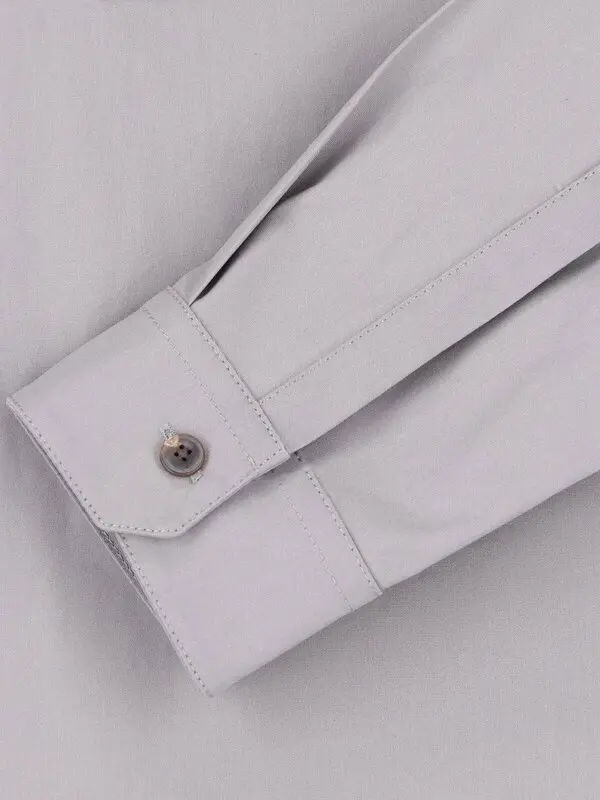 Rick Owens Collared Long-sleeved Shirt