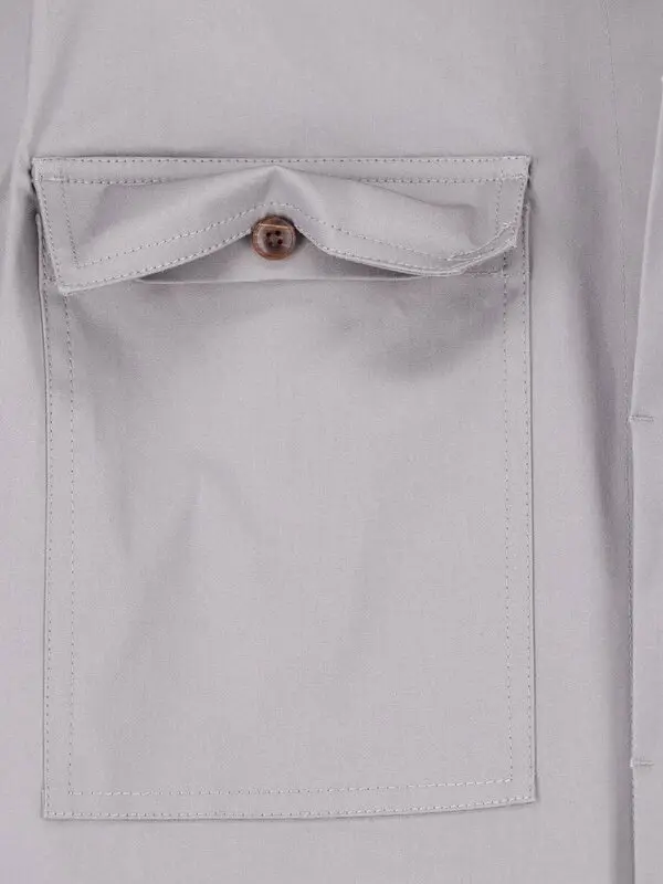 Rick Owens Collared Long-sleeved Shirt