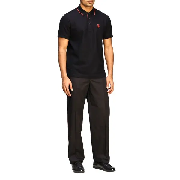 Burberry Icon Stripe Placket Polo Shirt