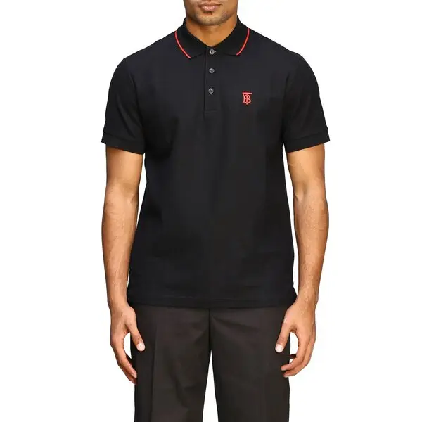 Burberry Icon Stripe Placket Polo Shirt