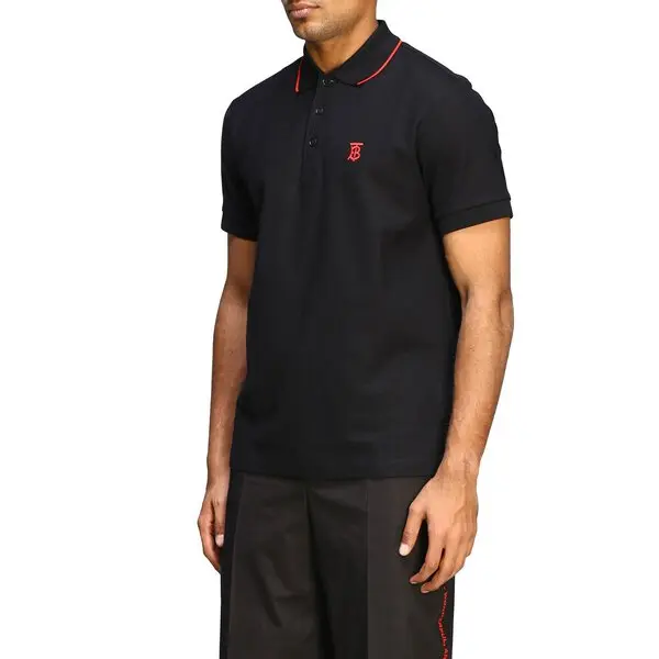 Burberry Icon Stripe Placket Polo Shirt