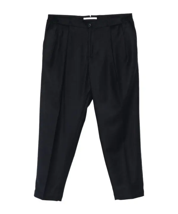 BRIGLIA 1949 Pleated Details Casual Pants - Black