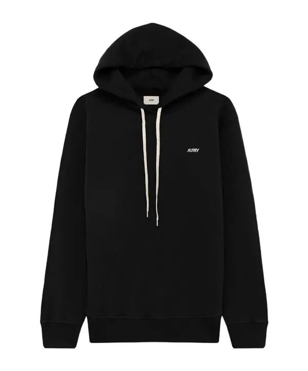 AUTRY Long Sleeve Hooded Sweatshirt With Chest Logo