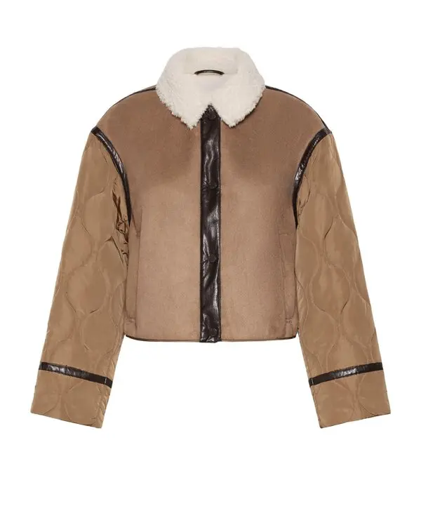 Max Mara Short Casual Jacket - Camel