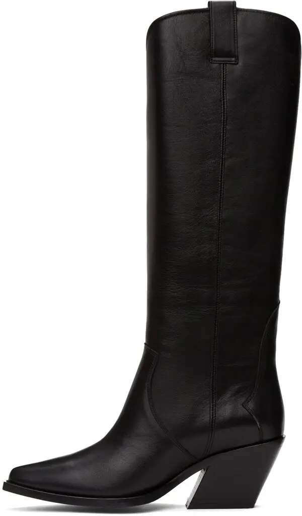 ANINE BING Tania Block Heel Knee-high Boots