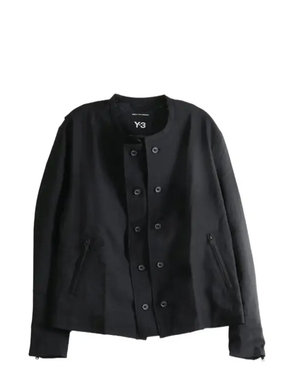 Y3 Double-breasted Jacket - Black