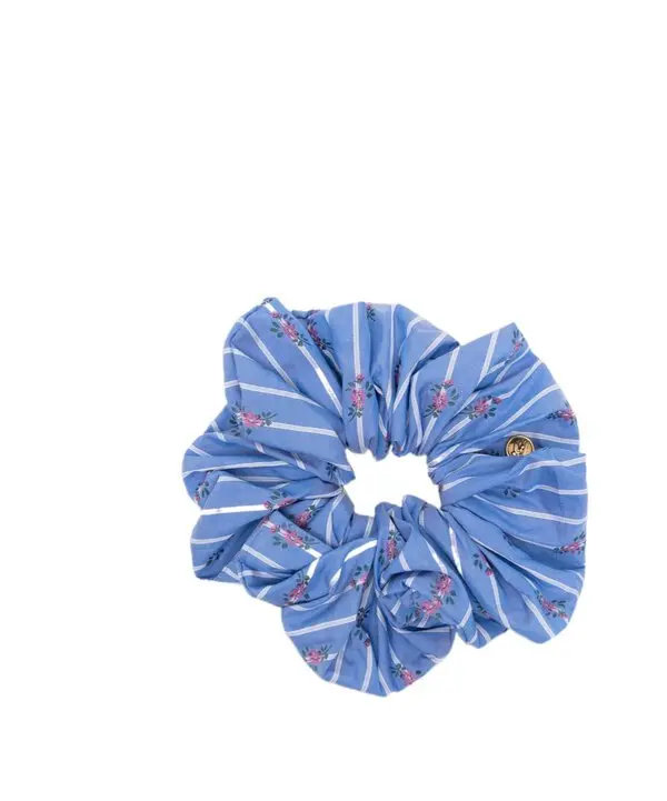 Etro Striped Hair Tie - Blue