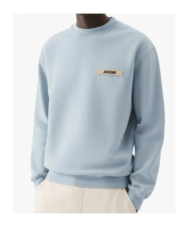 Jacquemus Crew Neck Long-sleeved Sweatshirt