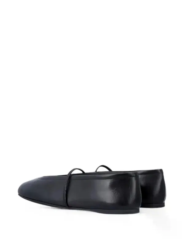Miu Miu Logo-embossed Ballet Flats