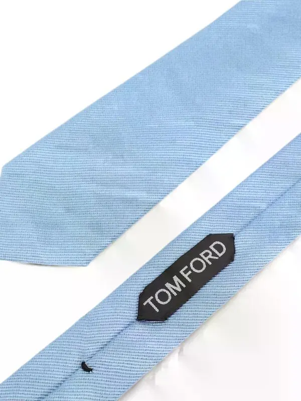 TOM FORD Silk Neck Tie - Blue