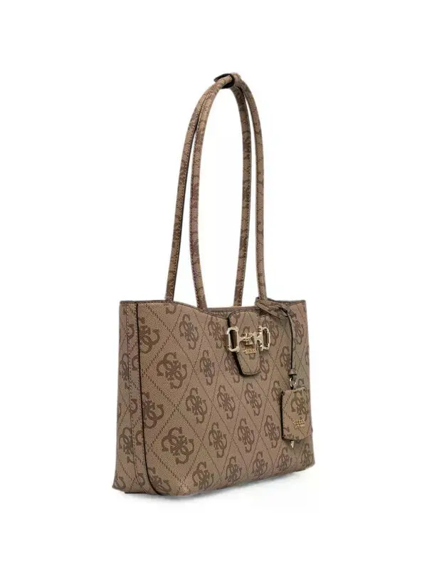 Guess Monogram Horsebit Tote Bag