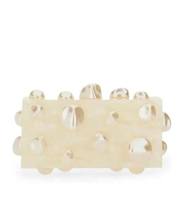 Cult Gaia Orbs Pearl-embellished Clutch
