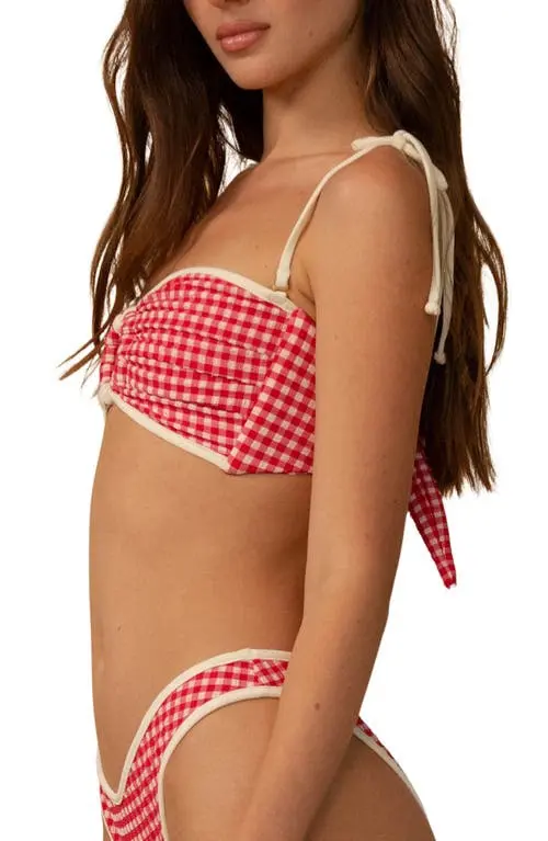 MONTCE Lulu Gingham Bikini Bottoms