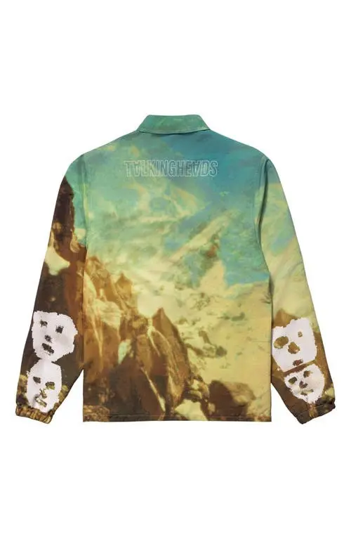 PLEASURES Remain Satin Coach Jacket