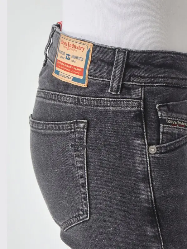 DIESEL® D-ebbey Stretch Denim Jeans - Black