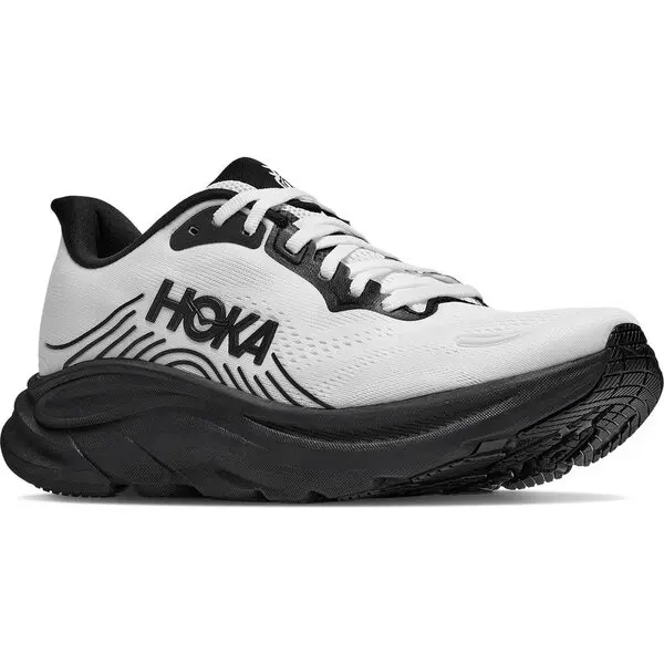 HOKA® Clifton Running Shoe - White/black
