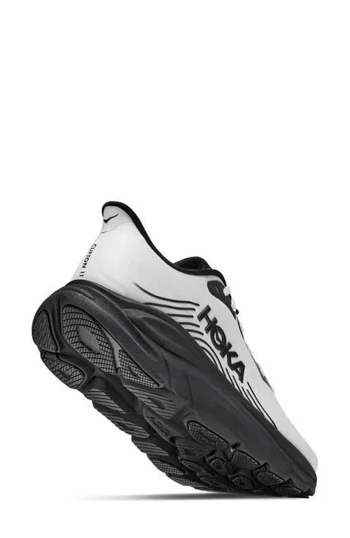 HOKA® Clifton Running Shoe - White/black