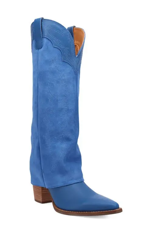 DINGO Wild Fire Western Boot - Blue