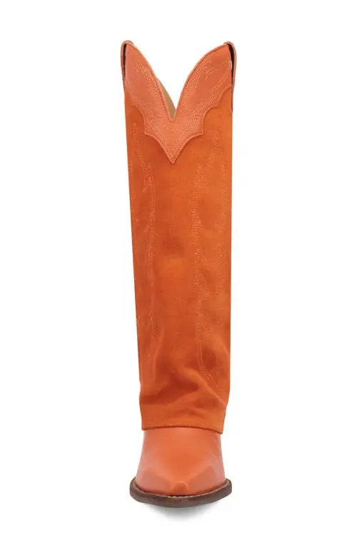 DINGO Wild Fire Western Boot - Orange