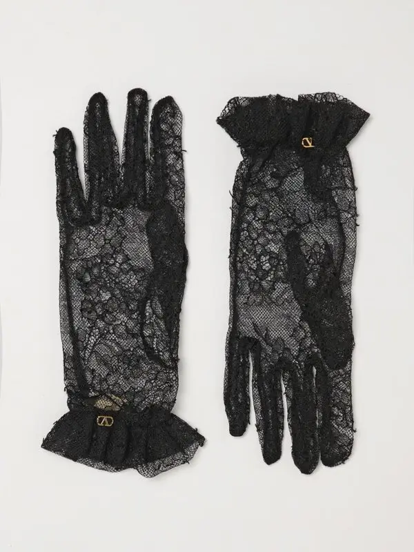 Valentino Garavani Gloves - Black