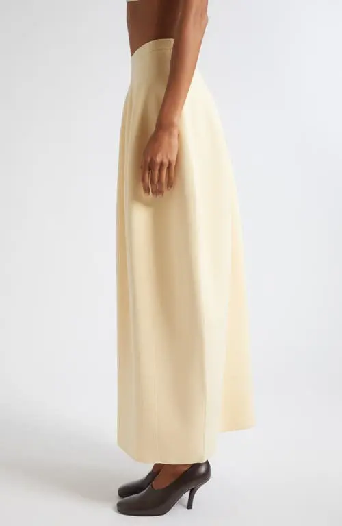 ASHLYN Suzu Maxi Sweater Skirt - Cream