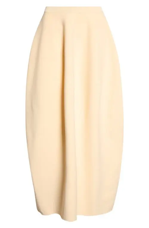 ASHLYN Suzu Maxi Sweater Skirt - Cream