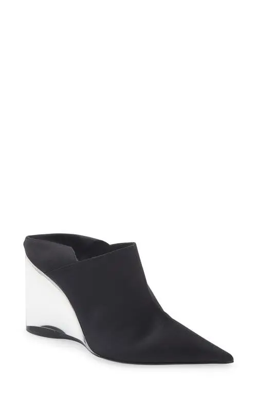 Alaïa Acrylic Wedge Mule