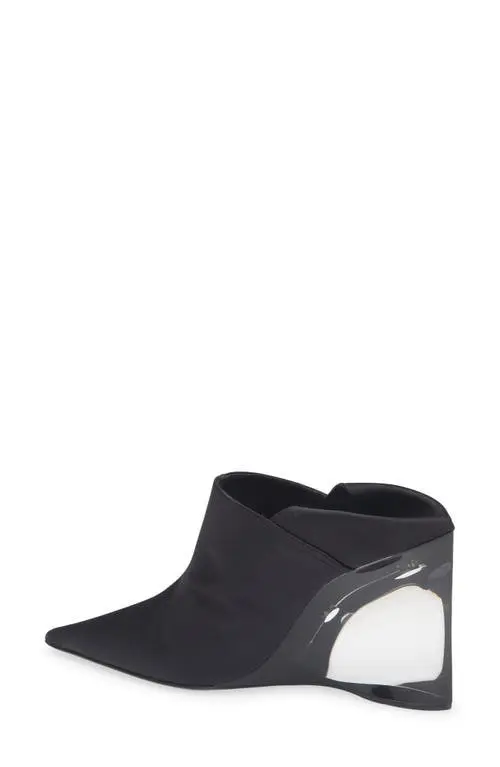 Alaïa Acrylic Wedge Mule