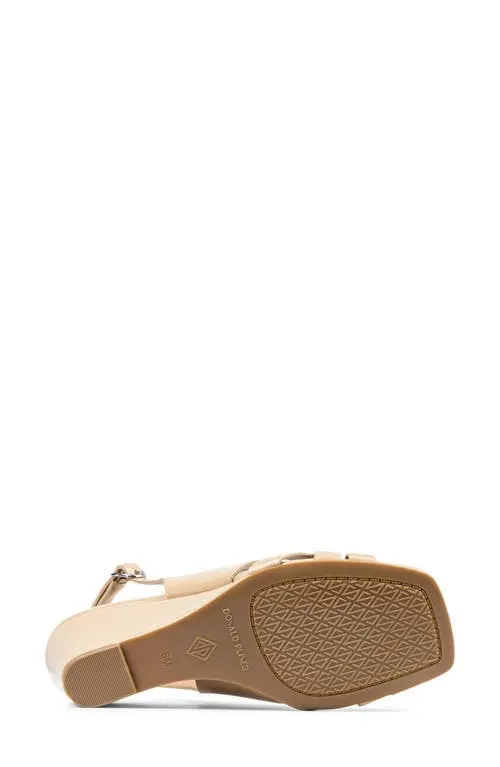 DONALD PLINER Primm Slingback Wedge Sandal - Sand
