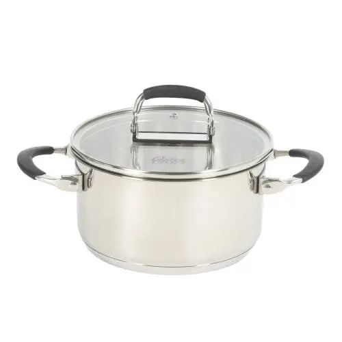 OSTER Platinum Bolt 6-piece Stackable Stainless Steel Dutch Oven Set
