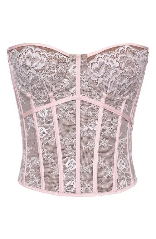 House Of Cb Ayana Lace Corset Top