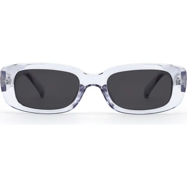 SAD EYEWEAR Bouquet Rectangular Sunglasses - Ice