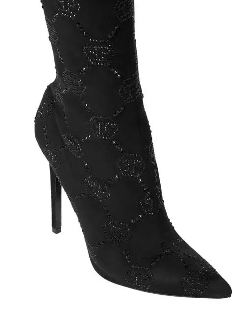 Philipp Plein Overknee Monogram Boots