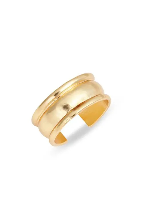 KARINE SULTAN Architectural Dome Ring - Gold