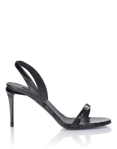 Philipp Plein High Heels Sandals Hexagon 9