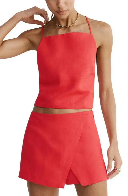 Mango Square Neck Crop Top