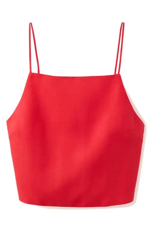 Mango Square Neck Crop Top