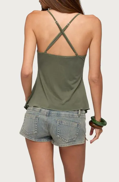 EDIKTED Kirstine Bead Patch Camisole